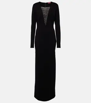 Staud Sheer Evening Dresses