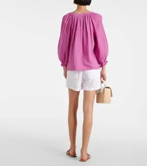 Velvet By Graham & Spencer Denice Cotton Blouse
