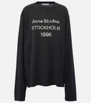 Acne Studios Logo Cotton-blend T-shirt