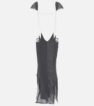 DIDU Draped Maxi Dress