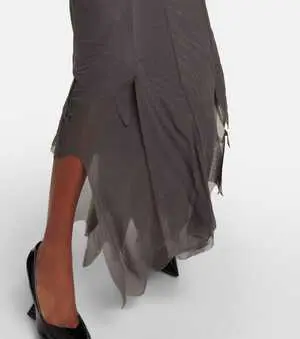 DIDU Draped Maxi Dress