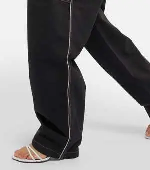 Isabel Marant Étoile Paciane Wide-leg Cargo Jeans