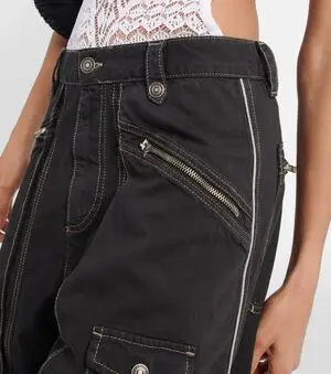 Isabel Marant Étoile Paciane Wide-leg Cargo Jeans