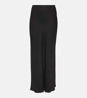 Brunello Cucinelli Twill Maxi Skirt