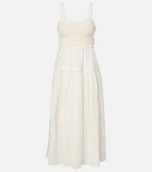 Ulla Johnson Gisela Ramie Midi Dress