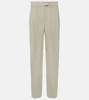 Brunello Cucinelli Twill Wide-leg Pants