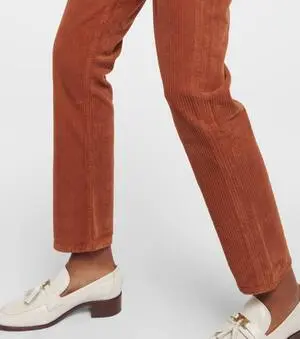 AGOLDE Riley Long Straight Corduroy Pants