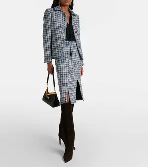 Etro Cotton-blend Tweed Jacket