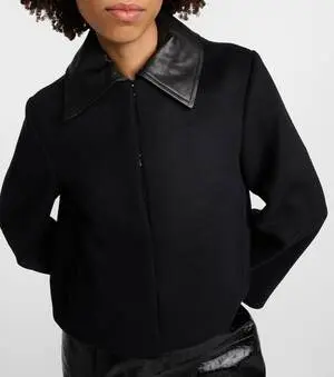 Proenza Schouler Cropped Wool-blend Jacket