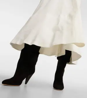 Proenza Schouler Cone 90 Suede Boots