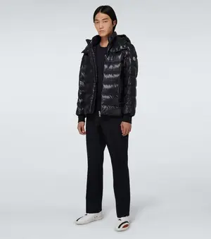 Moncler Cuvellier Quilted Down Jacket - Blue
