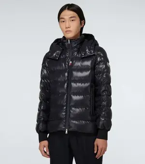 Moncler Cuvellier Quilted Down Jacket - Blue