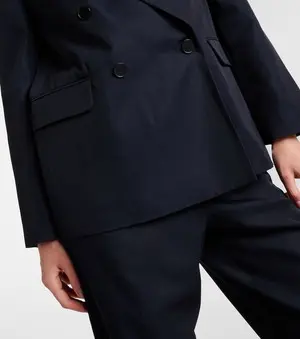 JOSEPH Jaden Silk And Cotton Blazer