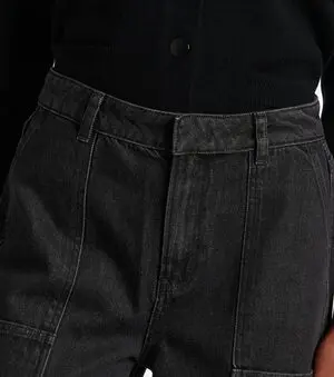 Vince Cropped Wide-leg Jeans