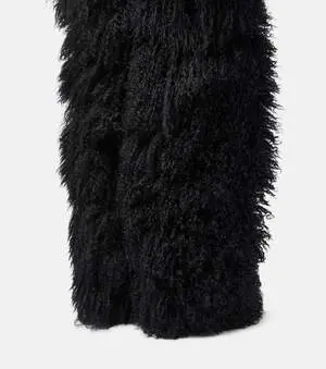 Paris Texas Shearling Fur Boots
