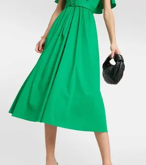 Diane Von Furstenberg Ruffled Midi Dress