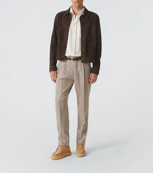 TOD'S Suede Lace-up Boots