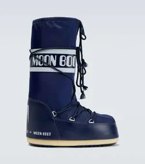 Moon Boot Icon Nylon Boots - Blue