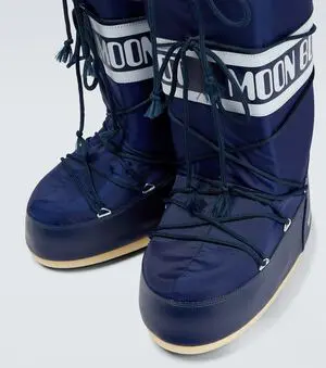 Moon Boot Icon Nylon Boots - Blue