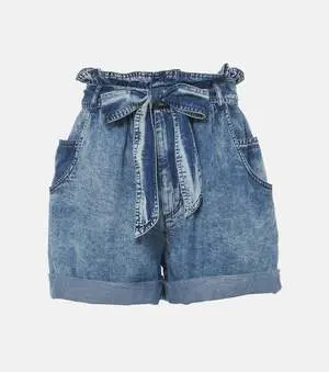 MARANT ETOILE Pierine Denim Shorts