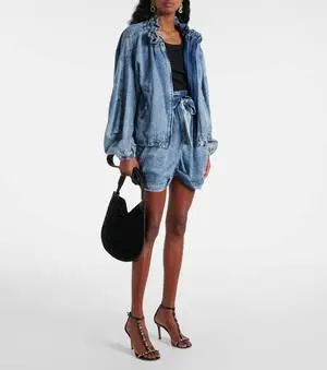 MARANT ETOILE Pierine Denim Shorts