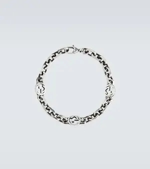 Gucci Interlocking G Chain Bracelet - Silver