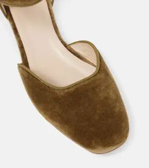 Le Monde Beryl Velvet Flats