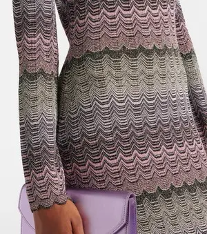 Missoni Open-back Lamé Maxi Dress