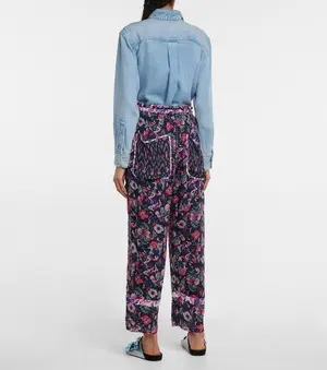 MARANT ETOILE Ryama Floral Pants