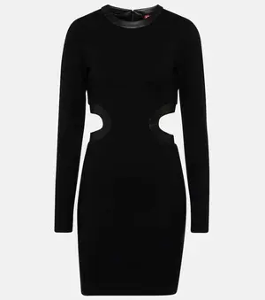 Staud Dolce Cutout Minidress