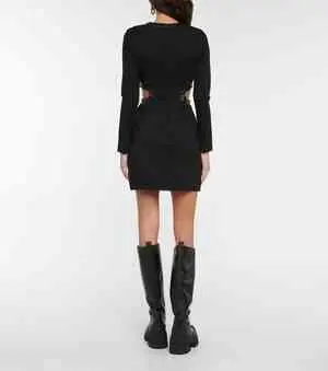 Staud Dolce Cutout Minidress