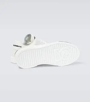 Dolce & Gabbana Logo Leather Sneakers
