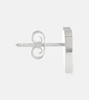 Gucci Sterling Heart Stud Earrings