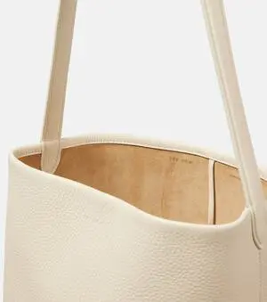 THE ROW N/s Park Medium Leather Tote Bag