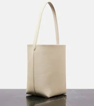 THE ROW N/s Park Medium Leather Tote Bag