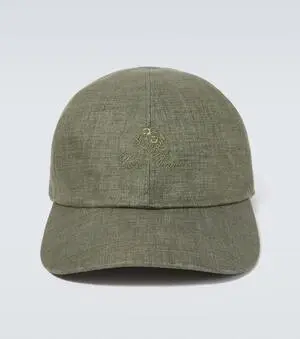 Loro Piana Logo Cap - Green