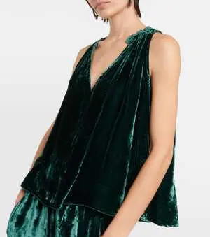 Velvet By Graham & Spencer Prima Tank Top - Green