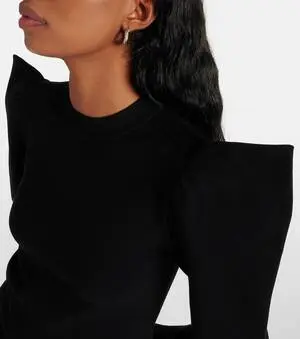 Max Mara Glasgow Puff-sleeve Minidress