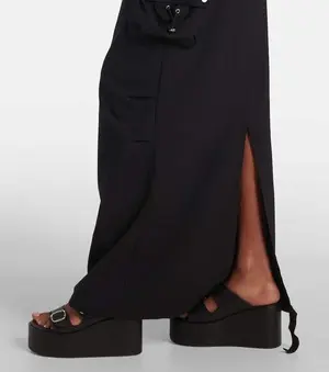 Coperni Cargo Maxi Skirt