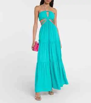 Simkhai Laurel Halterneck Maxi Dress