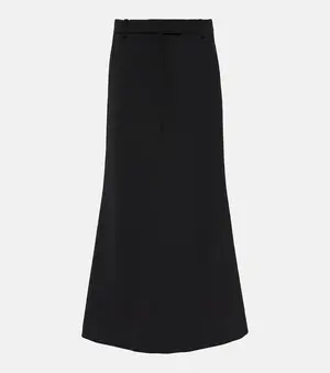 Acne Studios Wool-blend Maxi Skirt
