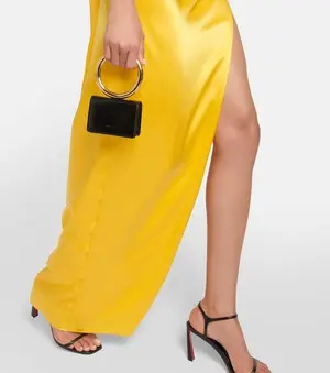 THE SEI Halterneck Silk Gown