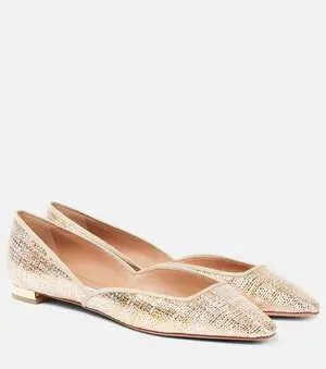 Aquazzura Square Toe Flats For Women