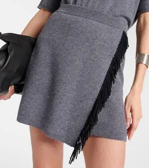 LISA YANG Mette Cashmere Wrap Skirt