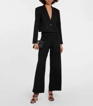 Velvet By Graham & Spencer Anya Cropped Blazer