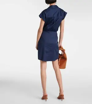 Veronica Beard Aimee Cotton-blend Shirt Dress