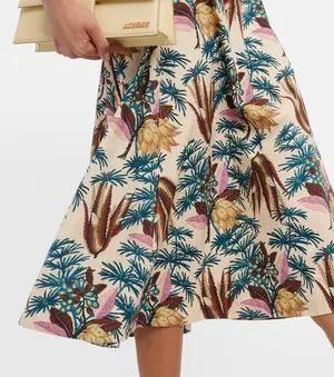 Ulla Johnson Devon Printed Cotton Midi Dress