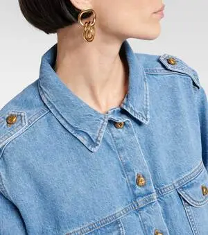 BLAZÉ MILANO Sahariana Oversized Denim Jacket