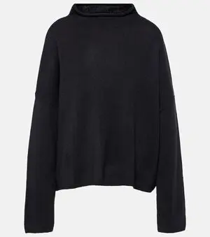 LISA YANG Sandy Cashmere Mockneck Sweater