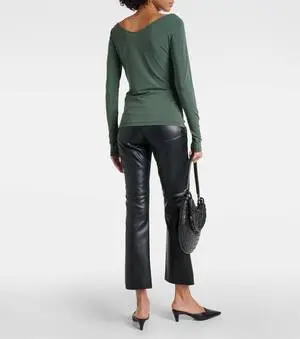 Max Mara Ragazza Jersey Crepe Top